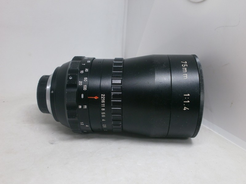 Javelin 75mm f1.4 Nightvision C mount