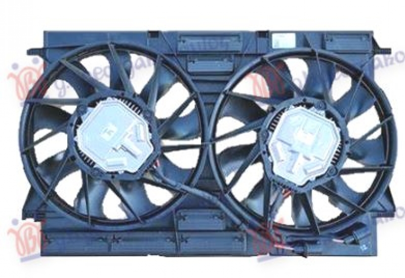VENTILATOR KOMPLET DUPLI 3.0/4.0 BENZIN/HYBRID - 3.0 BENZIN/HIBRID (600W) (600W)