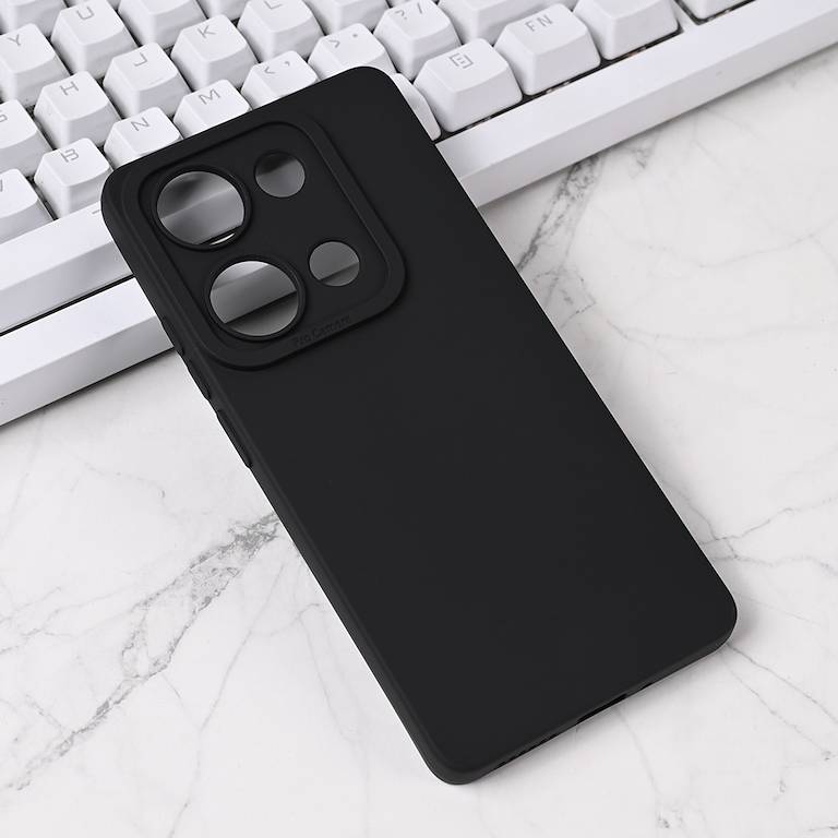 Futrola Silikon Pro Camera za Xiaomi Redmi Note 14s crna