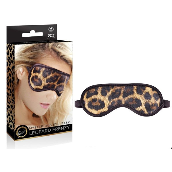Leopard frenzy eye mask