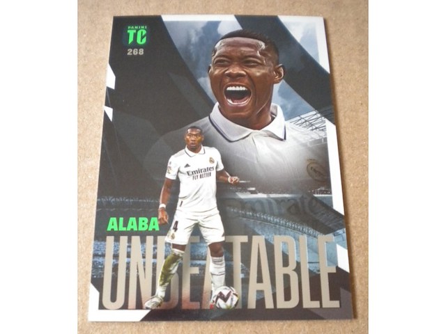 Kartica `Panini Top Class 2023-Alaba` broj 268