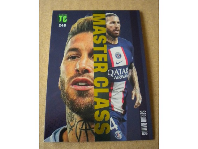Kartica `Panini Top Class 2023-Sergio Ramos` broj 248