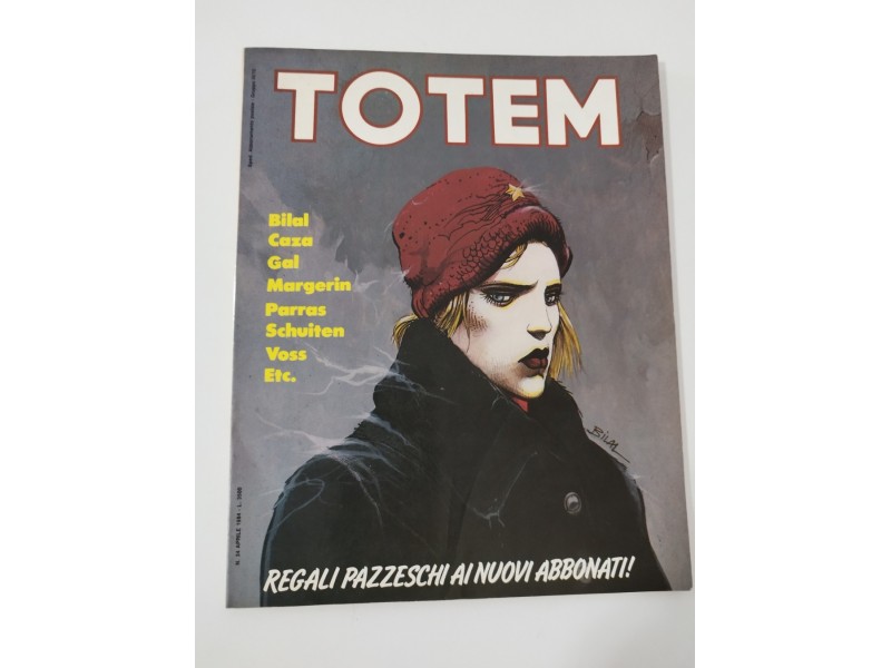 Totem Bilal comiccs 1984 godina