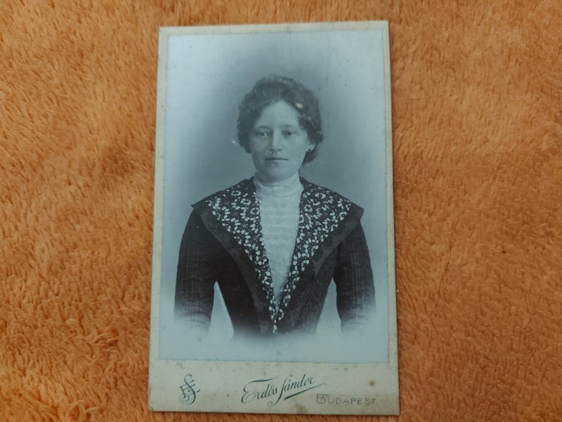 Erdos Sndor Budapest FOTO- kartonka