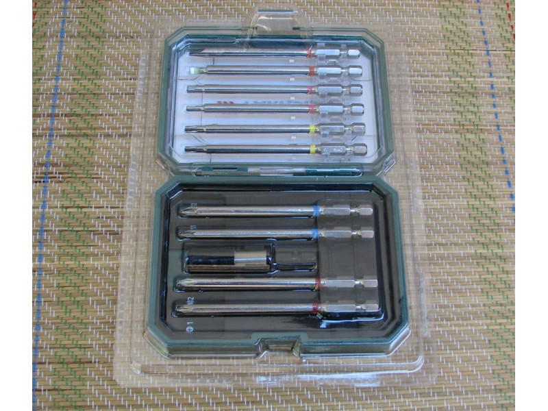= Set bitova sa držačem - 10 bitova - 100mm - Novo