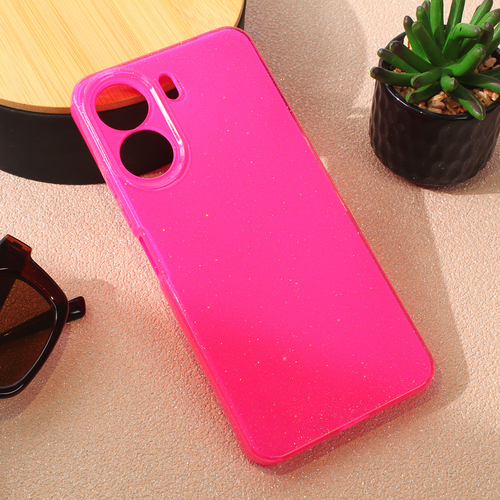 Torbica Sparkle Dust za Xiaomi Redmi 13C pink
