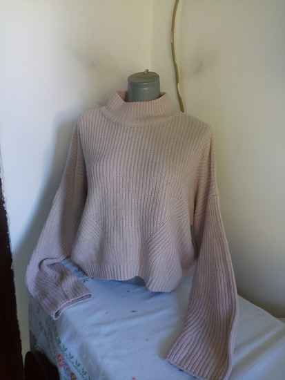 Sinsay roze crop dzemper L