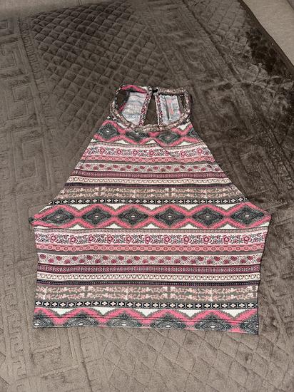 Roze crop top