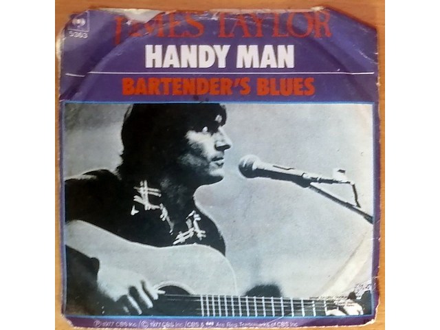 SP JAMES TAYLOR - Handy Man / Bartender`s Blues (1977)