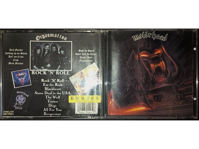 Motorhead-Orgasmatron/Rock n Roll CD