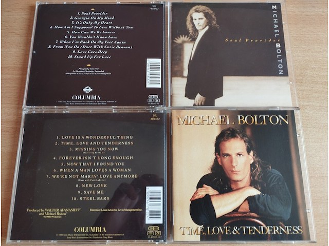 Michael Bolton - Soul Provider+Time,Love and Tenderness