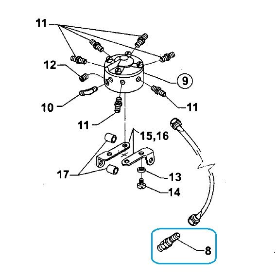 Lycoming - LW-18265 - Nozzle Injection - Low