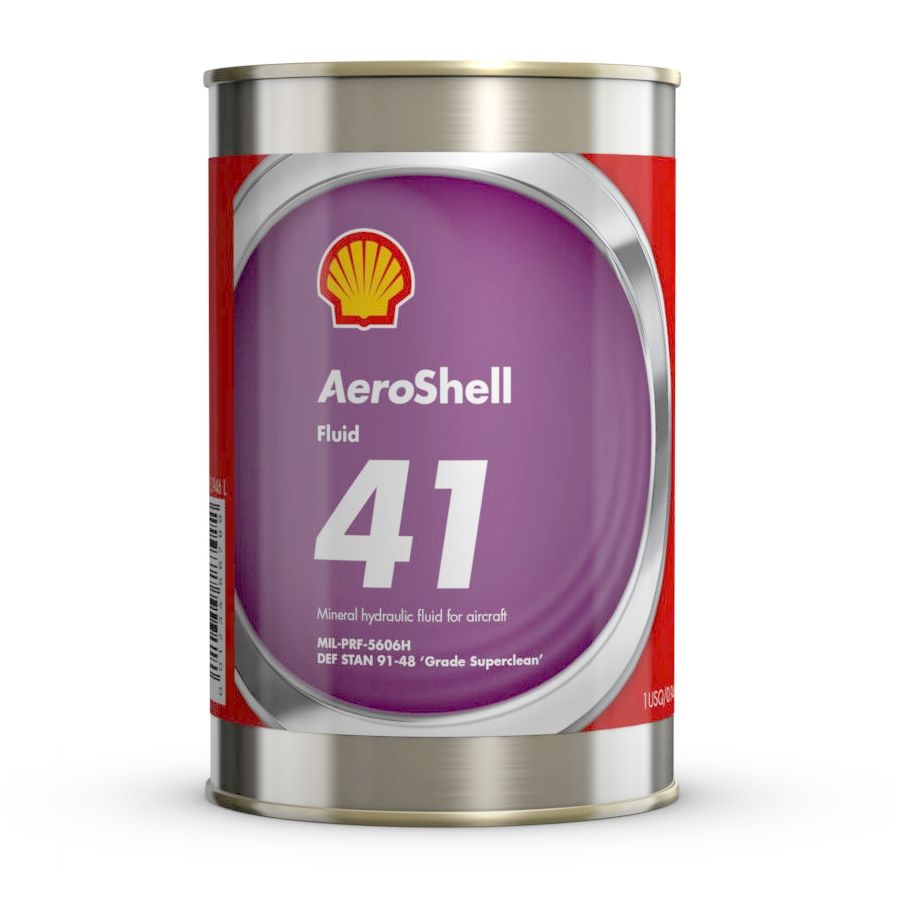 AeroShell - Fluid 41 - Mineral hydraulic oil - 1 USQ