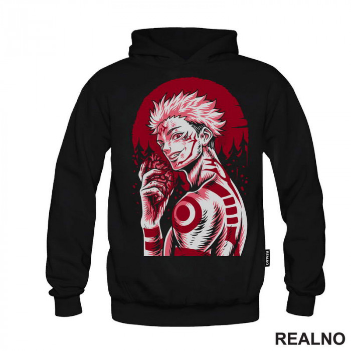 RYOMEN SUKUNA - RED MOON AND HEART - JUJUTSU KAISEN - DUKS