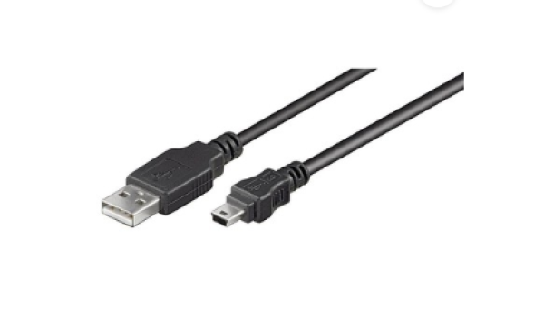 E-Green Kabl 2.0 USB A - USB Mini-B MM 1.8m crni