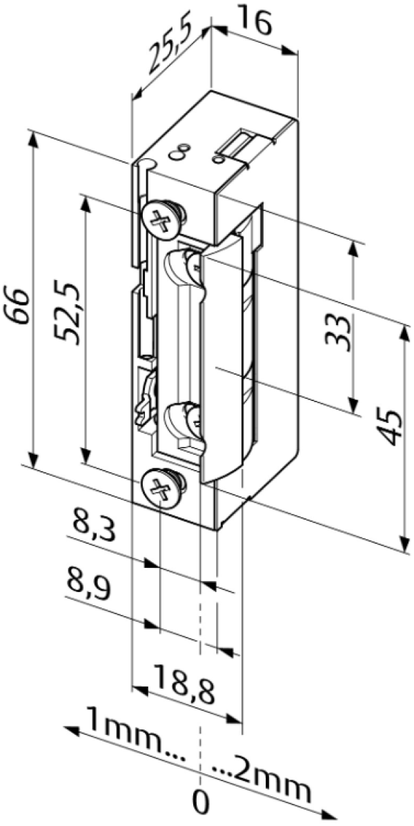 effeff Električni prihvatnik 118-A71 10-24V AC/DC BASIC b.c.