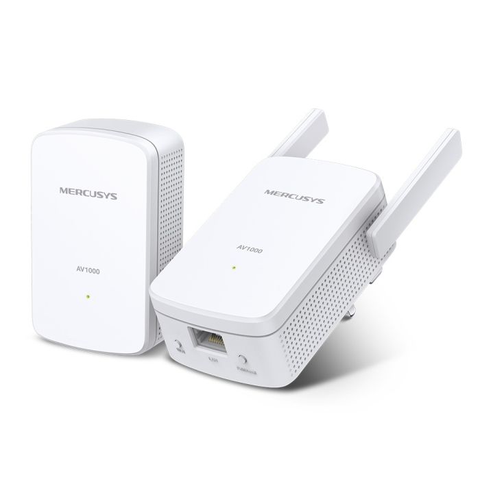 Mercusys MP510 KIT AV1000 Gigabit Powerline WiFi Kit
Mercusys MP510 KIT AV1000 Gigabit Powerline WiFi Kit