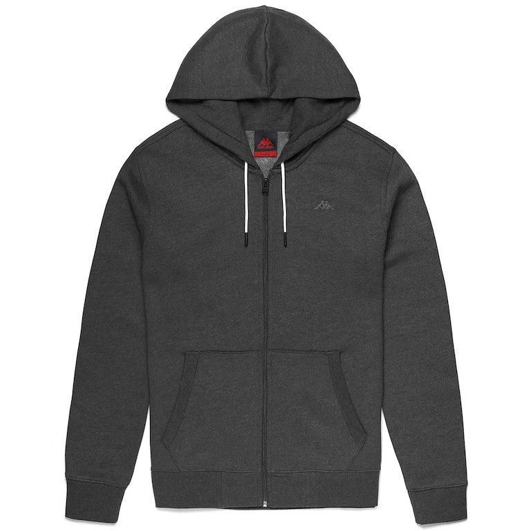 Robe di Kappa Muški duks Dave Brushed, Sivi