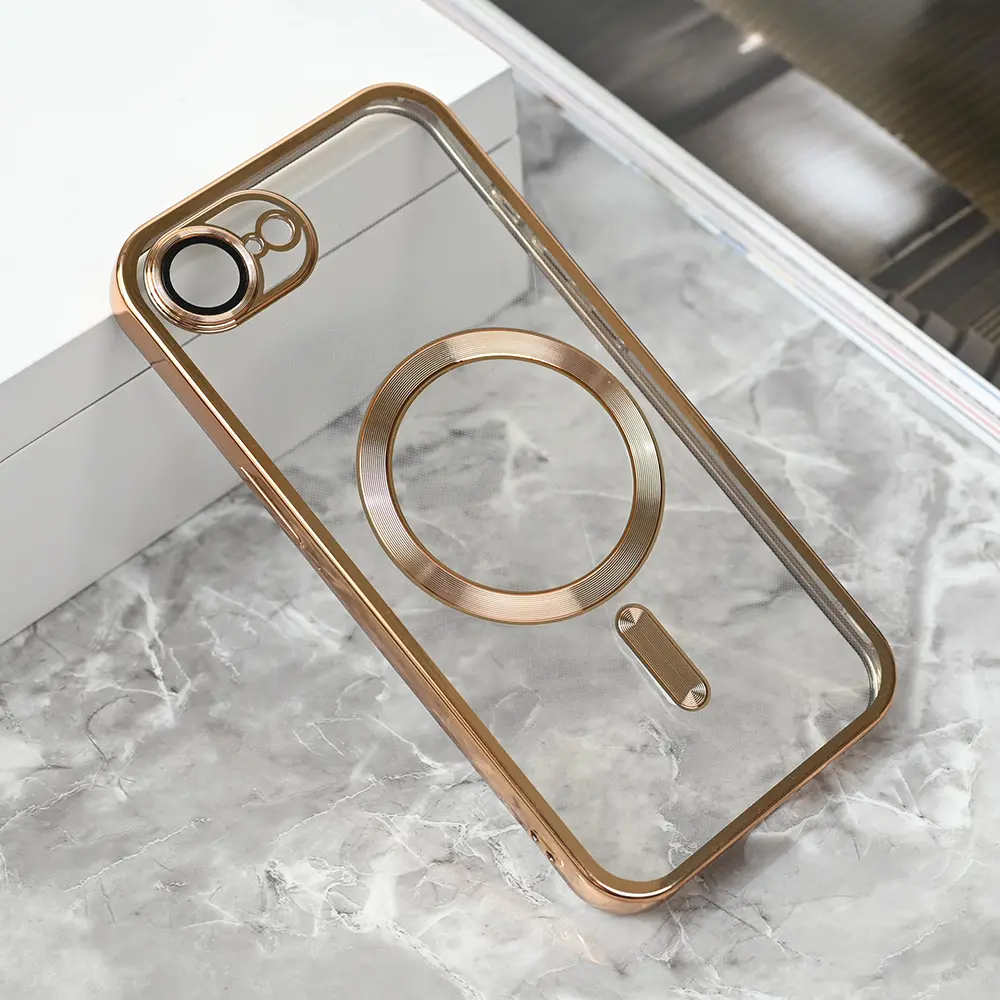 Maska za iPhone 16E Magsafe Lux zlatna