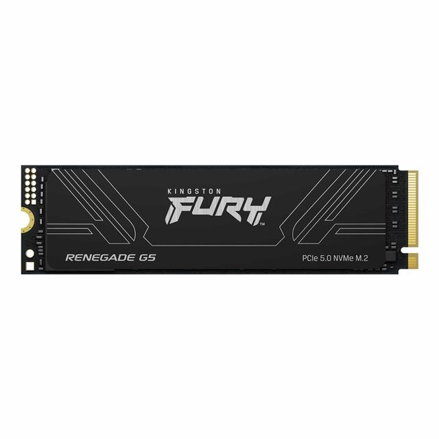 KINGSTON M.2 NVMe 4TB, 2280, Gen PCIe 5.0x4, 3D TLC NAND, FURY Renegade G5, Read up to 14800 MB/s, Write up to 14000 MB/s (Single-sided)