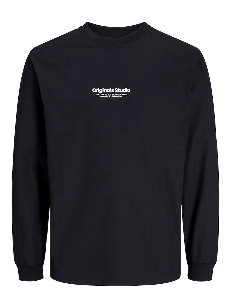 JACK & JONES JUNIOR Majica za dečake 12253958, Crna