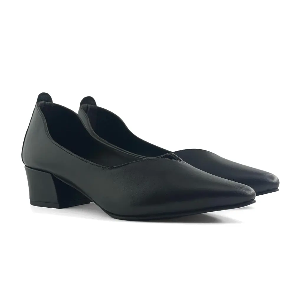 Mona Shoes Ženske cipele, Kožne, Crne