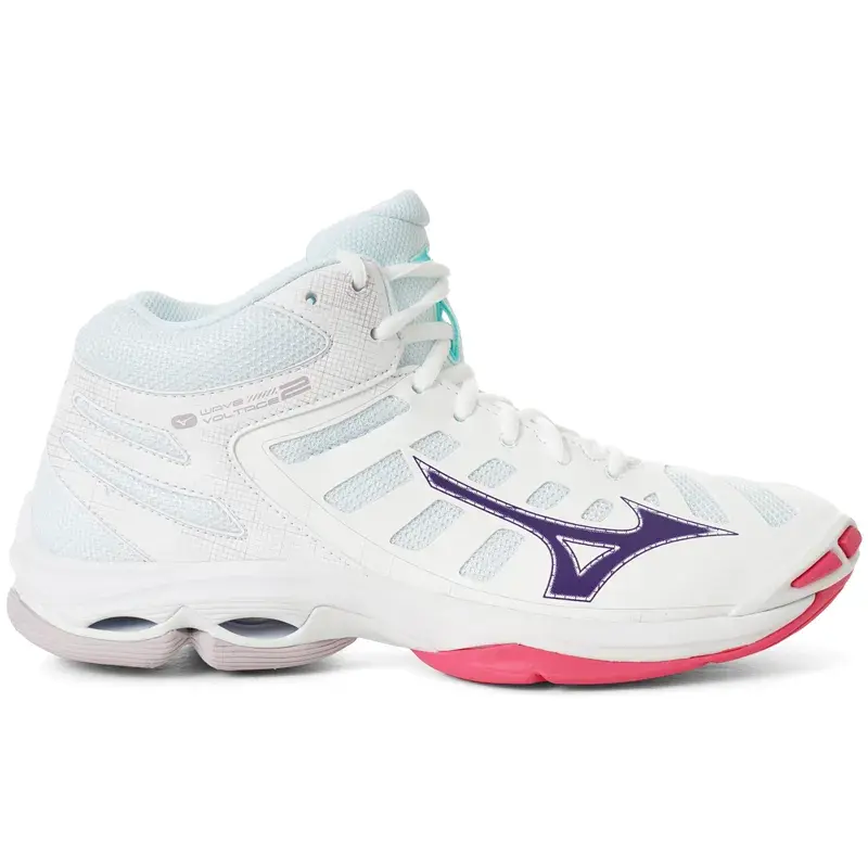 Mizuno Ženske patike WAVE VOLTAGE 2 MID, Bele