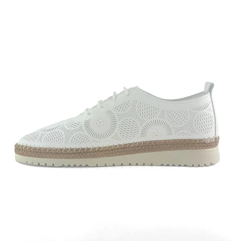 Mona Shoes Ženske patike, Kožne, Bele