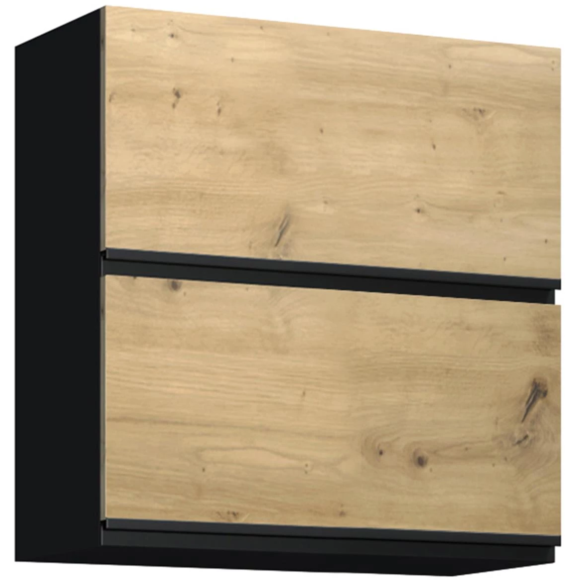Industry G60U viseci element 2otklopna vrata 60x32x72 crni/artisan