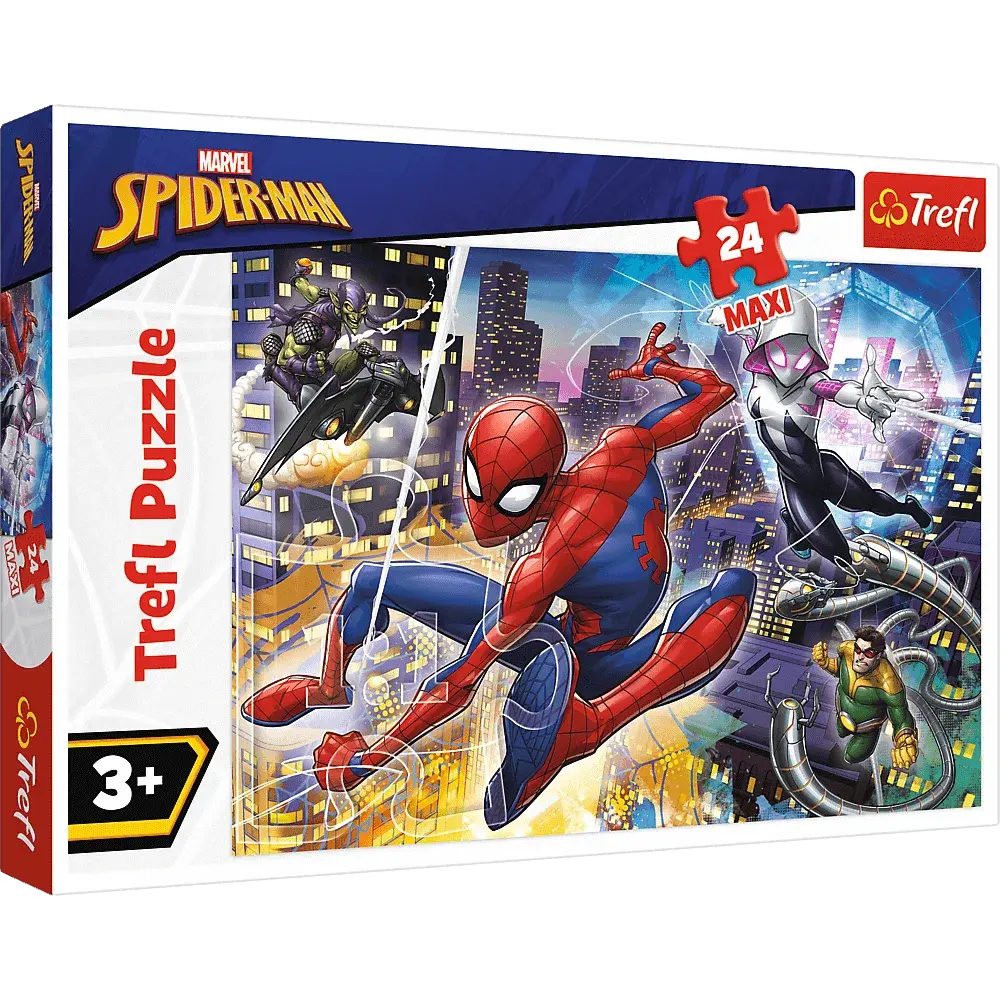 TREF LINE Puzzle 24 dela Maxi Fearless Spiderman