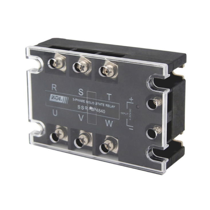 Solid state trofazni relej SSR-3P4840, 40A/480Vac