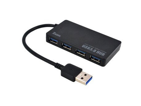 HUB USB 142 13CM USB 4 PORT NA USB3+3XUSB2.0 XWAVE