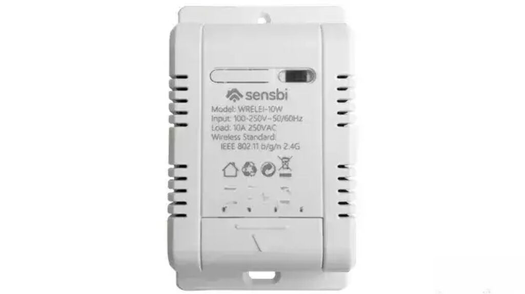 Sensbi WRELEI-10W Wi-Fi rele, beznaponski izlaz, 10A 250Vac    Opis