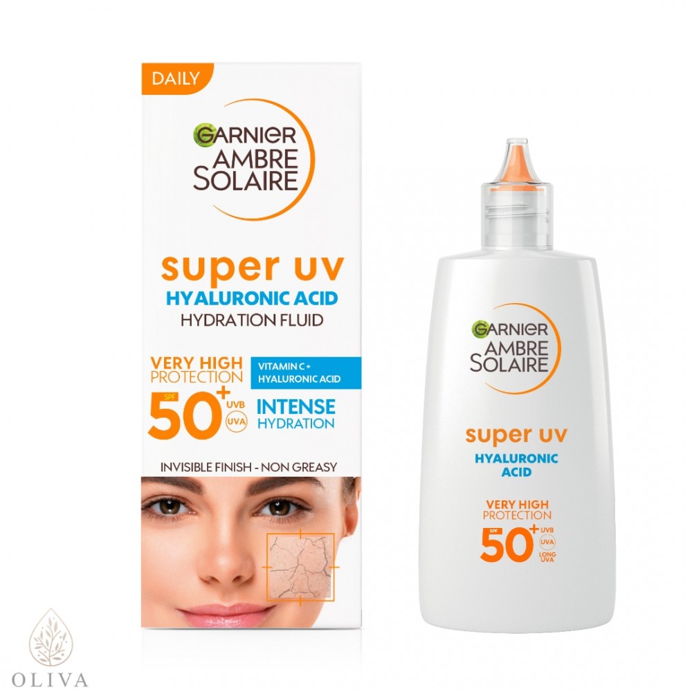 GARNIER AMBRE SOLAIRE FLUID ZA LICE ZA ZAŠTITU OD SUNCA SPF50+ 40ML