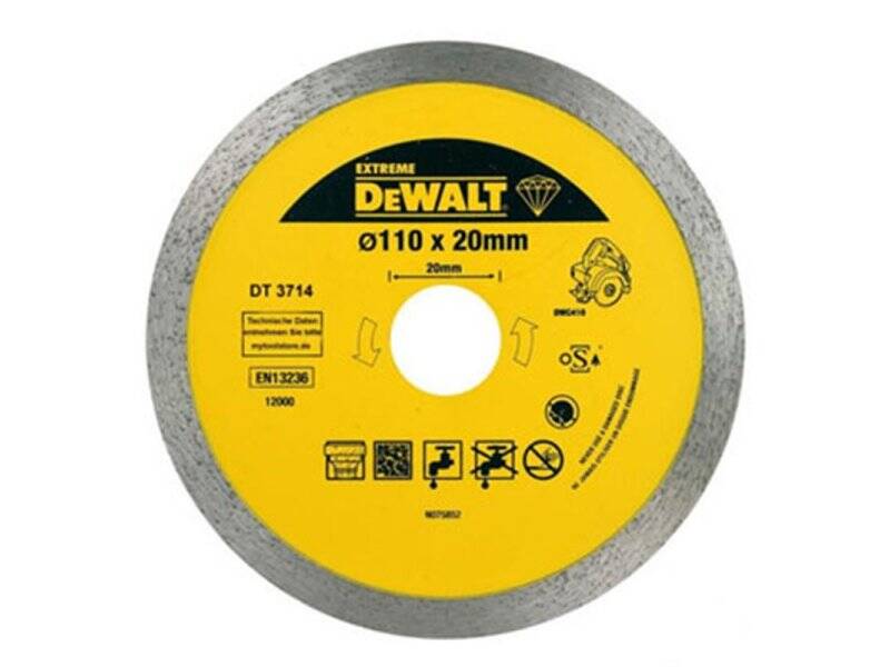 DEWALT REZNA PLOČA DT3714