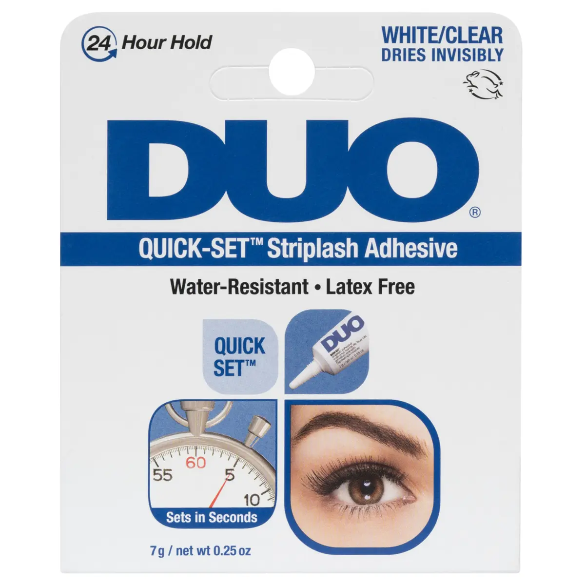 Vodootporni lepak za trepavice Duo Quick-Set – clear