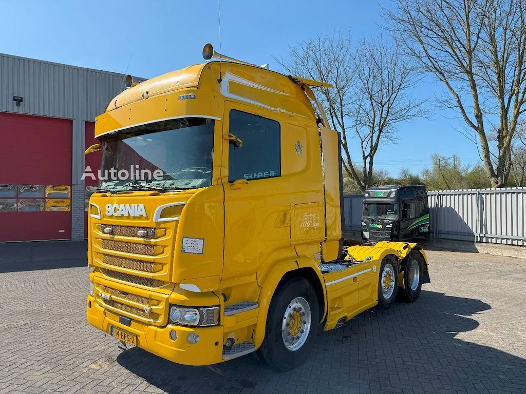 Scania R520 V8 / ENGINE RUNNING / RETARDER / HYDRAULICS / NL TRUCK / LI tegljač nakon udesa