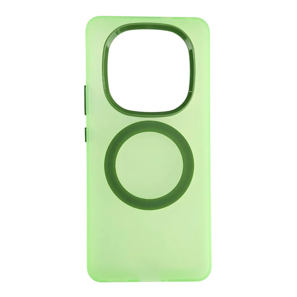 Zaštitna silikonska futrola (FLURO) za Redmi Note 14 Pro+ 5G, Zelena