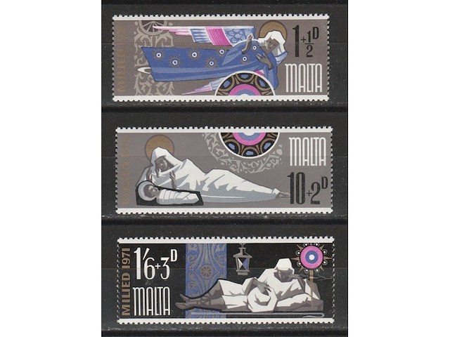 Malta - 1971 - Christmas - MNH