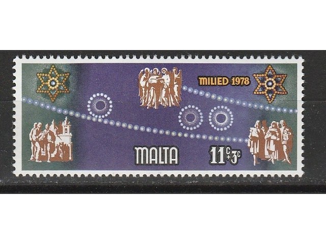 Malta - 1978 - Christmas - MNH
