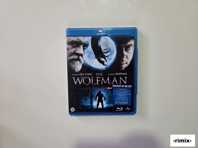Blu ray  - The Wolfman