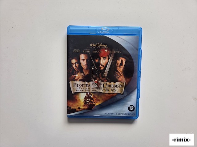 Blu ray – Pirates of the Caribbean 1