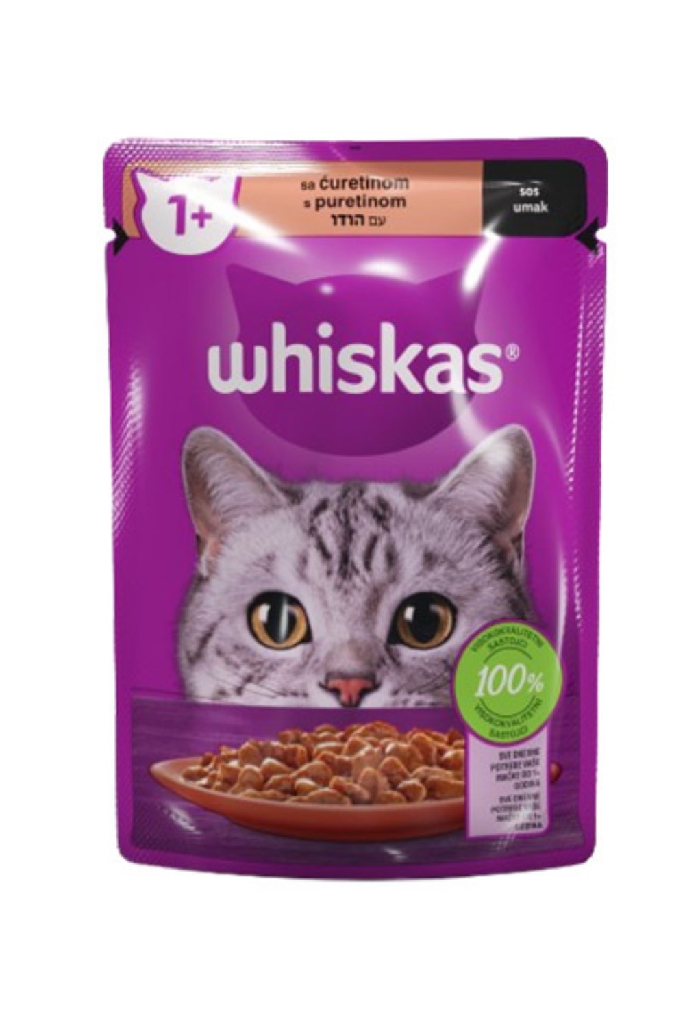 Whiskas kesica, Curetina 85g