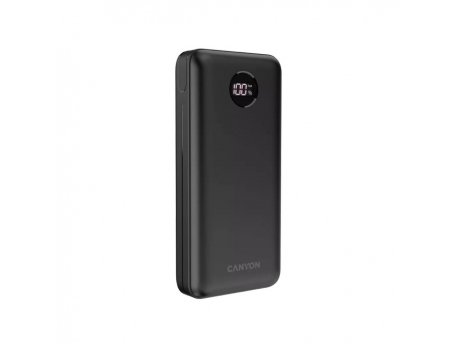 CANYON PB-2002 Power bank 20000mAh Li-poly battery, Black