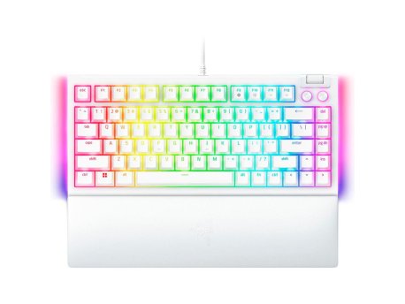 RAZER Tastatura BlackWidow V4 75% - Hot-swappable Mechanical Gaming Keyboard - White - US Layout