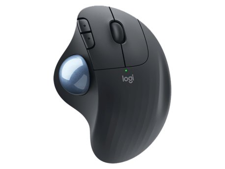 LOGITECH M575s ERGO Bluetooth Trackball Graphite Blue ball miš