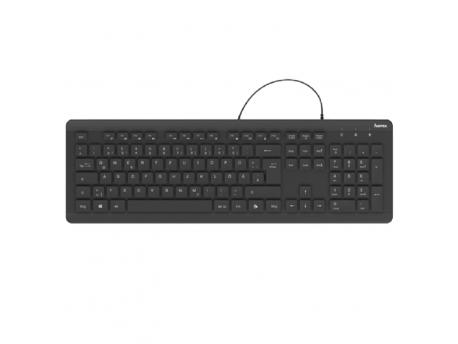HAMA Žična tastatura KC-600 US (Crna)