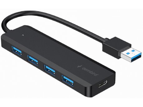 GEMBIRD UHB-U3P4P-02 Gembird 4-port USB 3.1 + USB-C za napajanje HUB