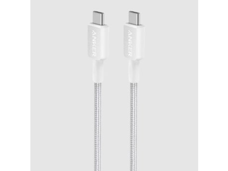 ANKER 322 kabl USB-C na USB-C 0.9m, Beli