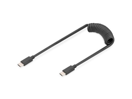 DIGITUS Spiralni kabl USB-C na USB-C
